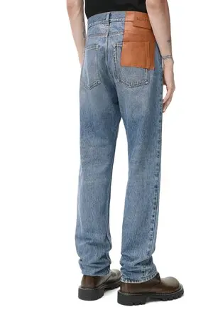 Loewe Straight Leg Denim Jeans