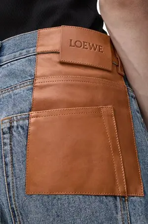 Loewe Straight Leg Denim Jeans