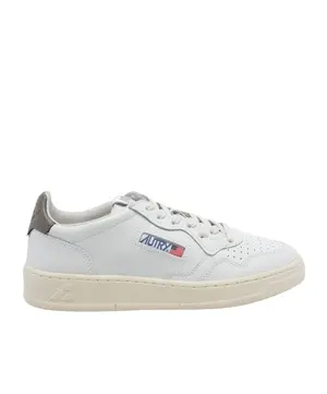 AUTRY Perforated Low-top Sneakers - White