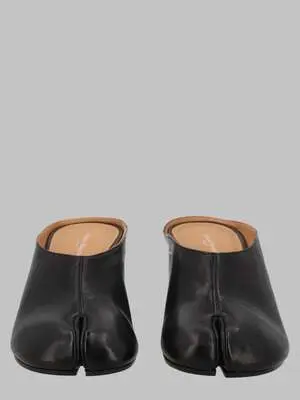 MAISON MARGIELA Tabi Leather Mule - Black