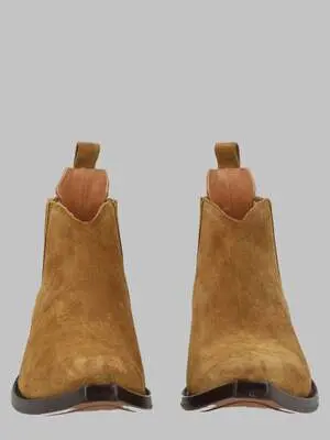 MAISON MARGIELA Heeled Chelsea Boots - Brown