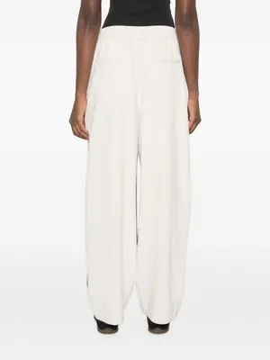 Brunello Cucinelli Cotton Trousers With Monili Detail