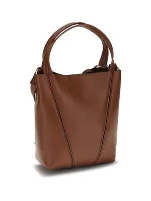 Chloé Spin Shoulder Bag - Brown