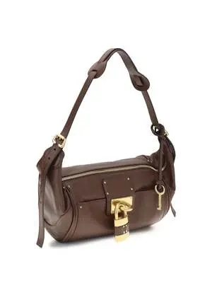 Chloé Small Paddington Shoulder Bag - Brown