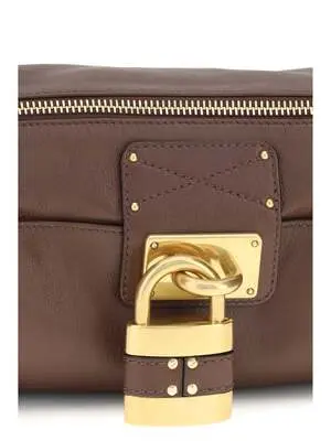 Chloé Small Paddington Shoulder Bag - Brown