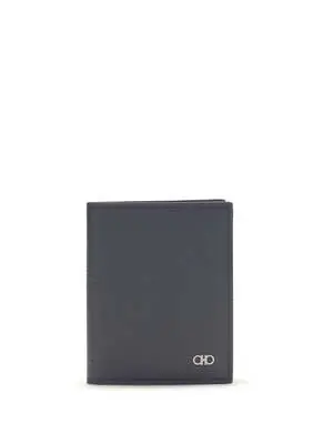 FERRAGAMO Gancini Card Holder - Blue