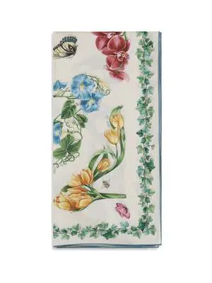 FERRAGAMO Ferragamo Women Eden Print Silk Scarf Multicolor