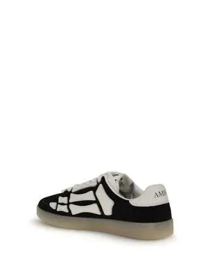 Amiri Pacific Bones Low Top Sneakers - Black