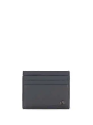 FERRAGAMO Gancini Card Holder - Blue
