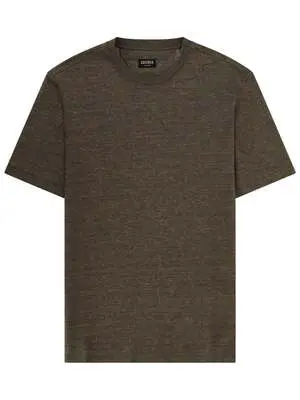 Zegna T-shirt Oasi In Lino