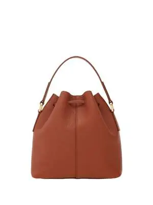 FERRAGAMO Multi Pocket Bucket Bag - Brown