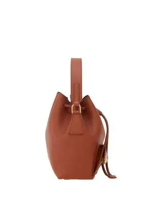 FERRAGAMO Multi Pocket Bucket Bag - Brown