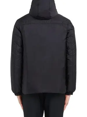 Prada Re-nylon Puffer Jacket With Detachable Hood