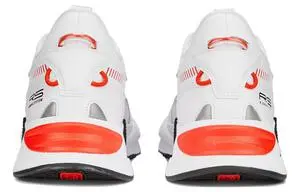 PUMA Rs-z Lth Low Top Sneakers - White/red