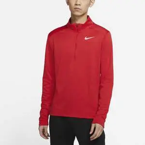 Nike Pullover With Stand Collar And Long Sleeves