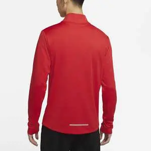 Nike Pullover With Stand Collar And Long Sleeves