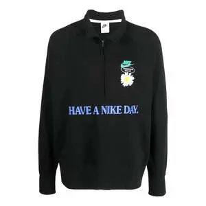 Nike Have A Day Half Zip Sweatshirt - Black