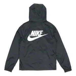 Nike Large Logo Hooded Track Jacket