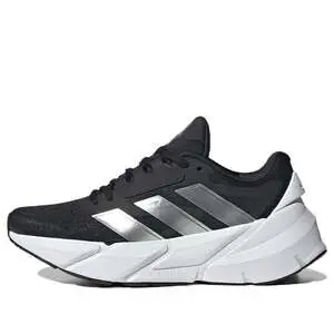 Adidas Adistar 2.0 Silver Metallic Running Shoes - Black