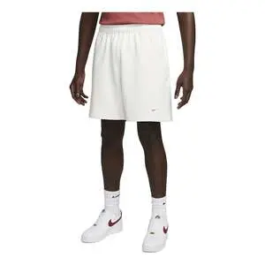 Nike Solo Swoosh French Terry Shorts - White