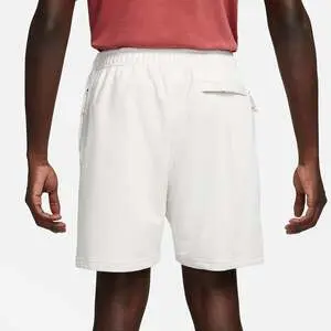 Nike Solo Swoosh French Terry Shorts - White