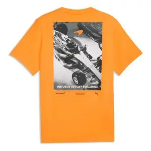 PUMA X Mclaren Racing Graphic T-shirt - Papaya