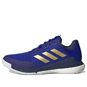 Adidas Crazyflight Low Top Athletic Sneakers - Blue