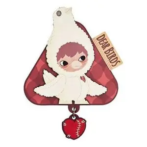 POP MART Dear Birds Series Fridge Magnet 'more Than Words - Multi-color