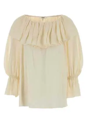 Chloé Silk Blouse - Yellow