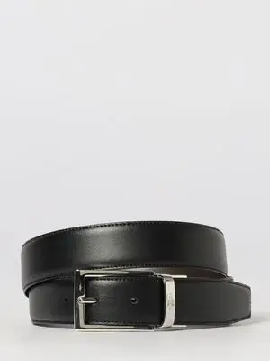 Zegna Calf Leather Belt - Black