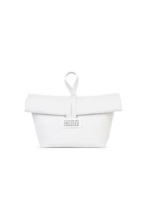 MAISON MARGIELA Leather Clutch - White