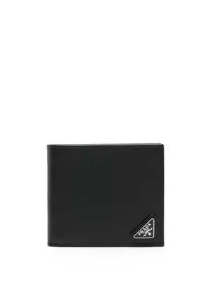 Prada Saffiano Leather Bi-fold Wallet - Black