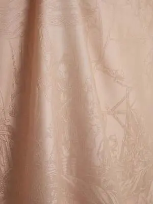 FERRAGAMO Sl Pergamen Silk Jacquard Shawl
