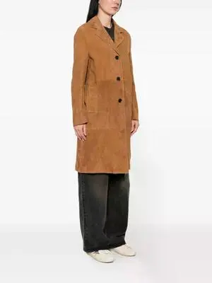 ARMA Jella Suede Coat - Brown