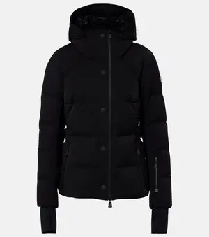 Moncler Guyane Hooded Down Ski Jacket