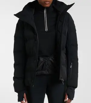 Moncler Guyane Hooded Down Ski Jacket