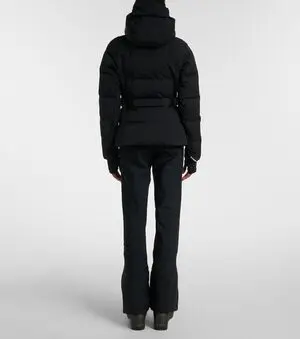 Moncler Guyane Hooded Down Ski Jacket