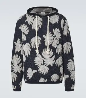 Commas Name Jacquard Terry Hoodie