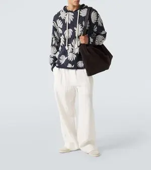 Commas Name Jacquard Terry Hoodie
