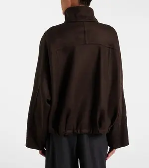 Brunello Cucinelli Monili Virgin Wool Zip-up Jacket