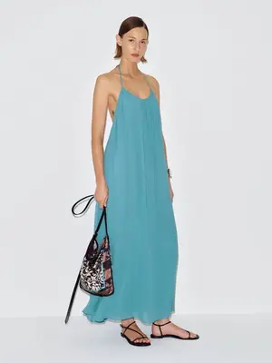 REFORMATION Fawnie Maxi Dress - Blue