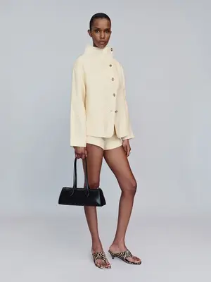 REFORMATION Blake Jacket - Ivory