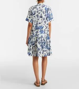 Erdem Floral Minidress - White