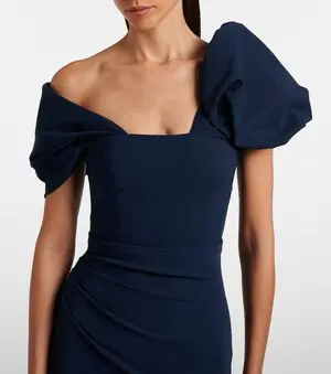Rachel Gilbert Jade Asymmetric Gown