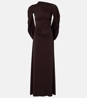 RACHEL GILBERT Rachel Gilbert Aether Draped Jersey Gown
