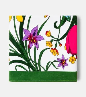 Gucci Flora Cotton Terry Beach Towel - Multicoloured