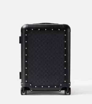 Gucci Porter Gg Canvas Carry-on Suitcase - Black