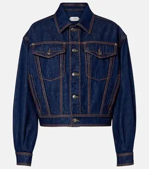 Versace Medusa Denim Jacket - Blue
