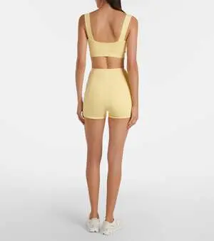 NORBA Lounge Biker Shorts - Yellow