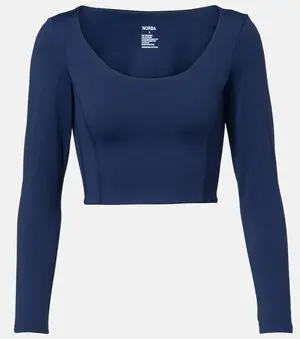 NORBA Jersey Crop Top - Blue